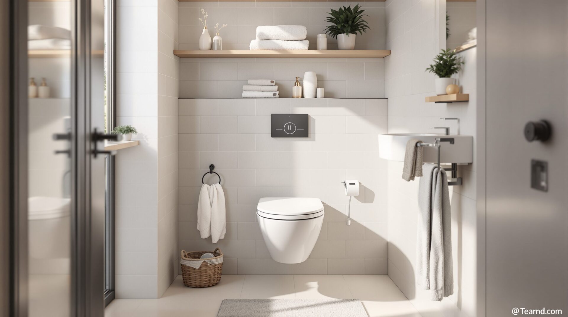 Aménager petit WC, 8 astuces pratiques pour optimiser l’espace
